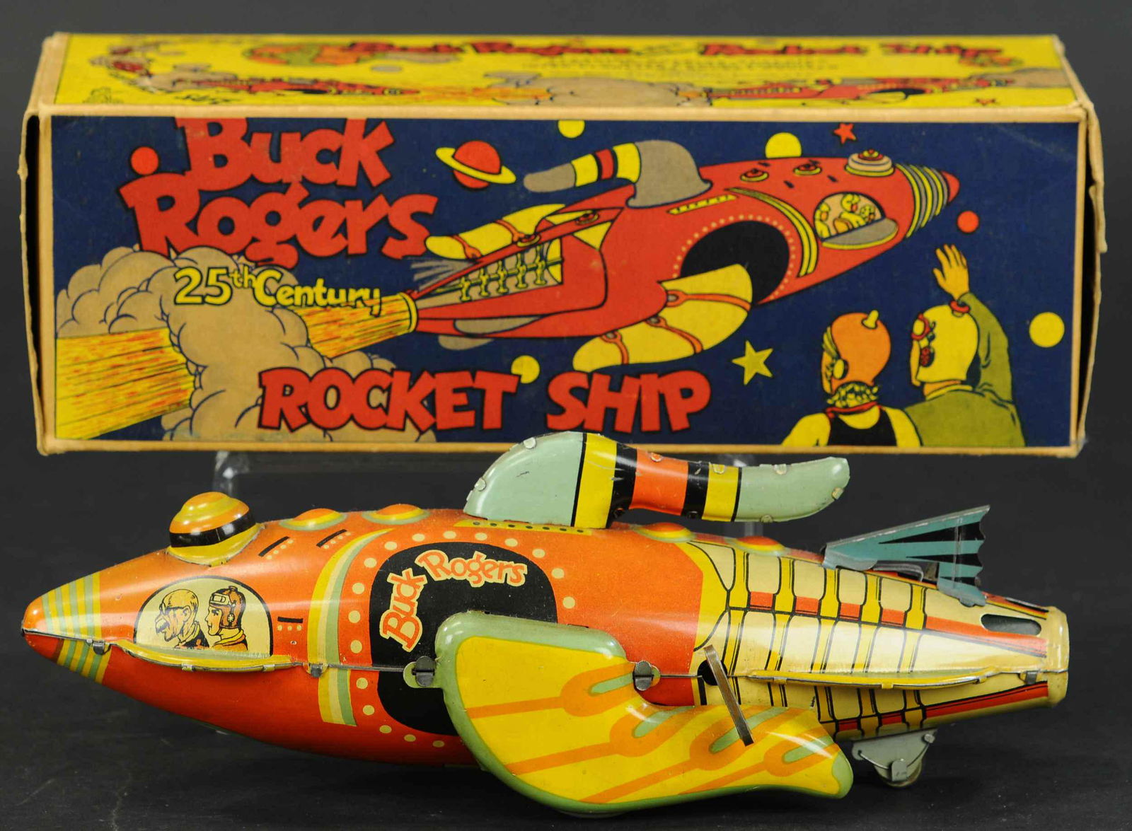 BOXED MARX BUCK ROGERS ROCKET SHIP - May 08, 2020 | Bertoia Auctions in NJ