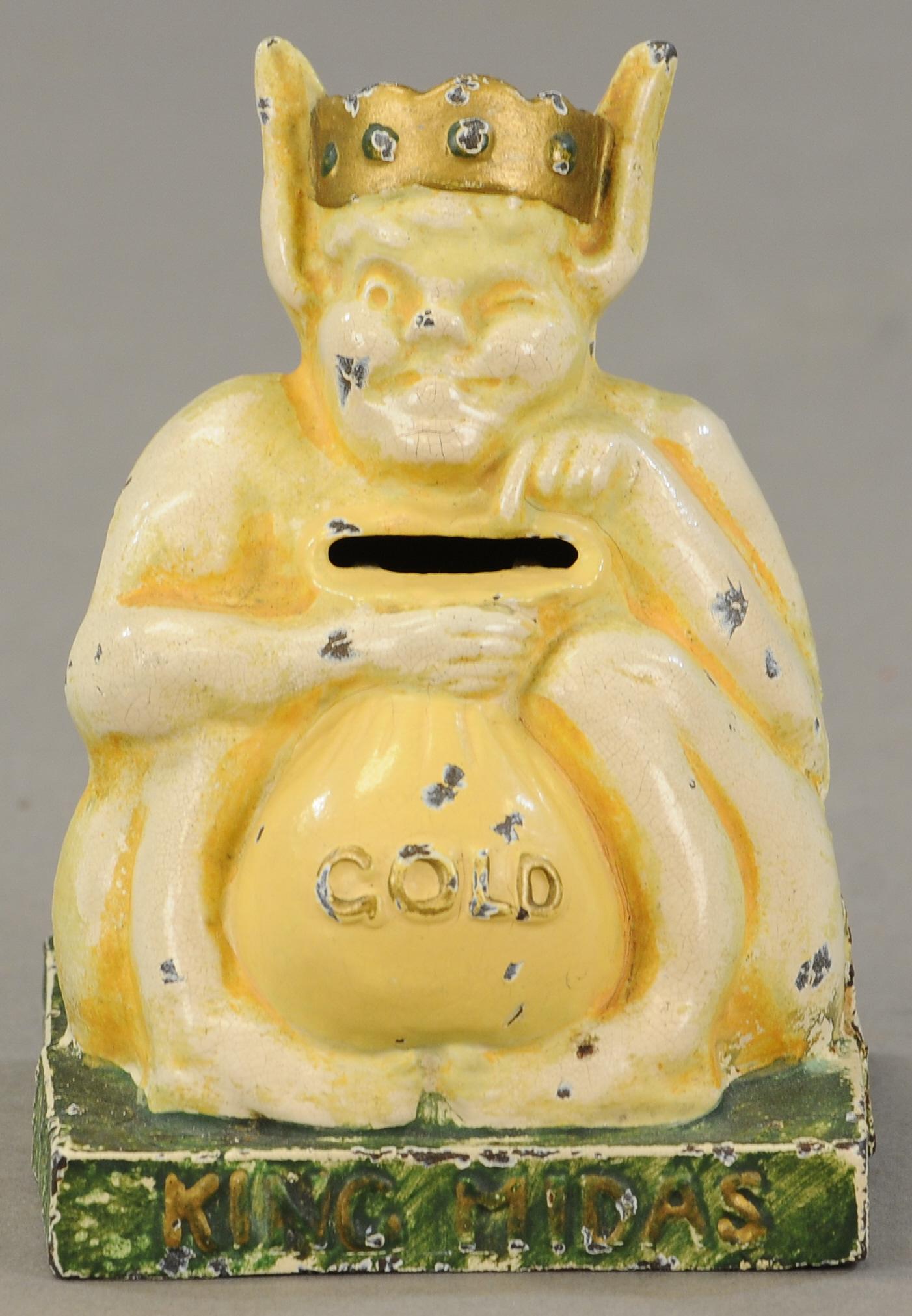 For Auction: HUBLEY KING MIDAS STILL BANK (#0059) on Jun 18, 2020 ...