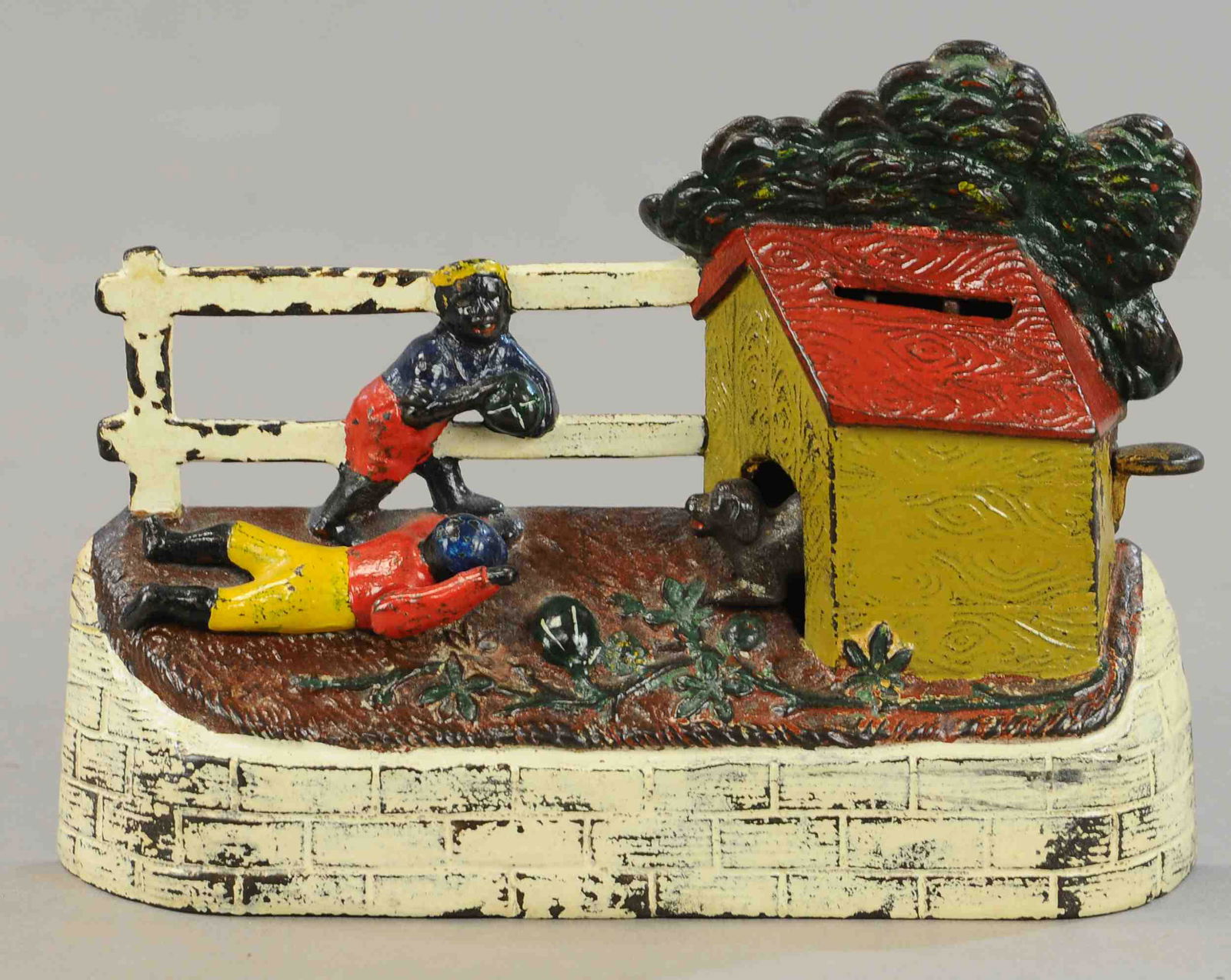 BOY STEALING WATERMELON MECHANICAL BANK - Jun 18, 2020 | Bertoia ...