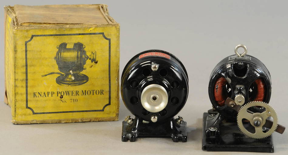 Two Knapp Motors W/ Box