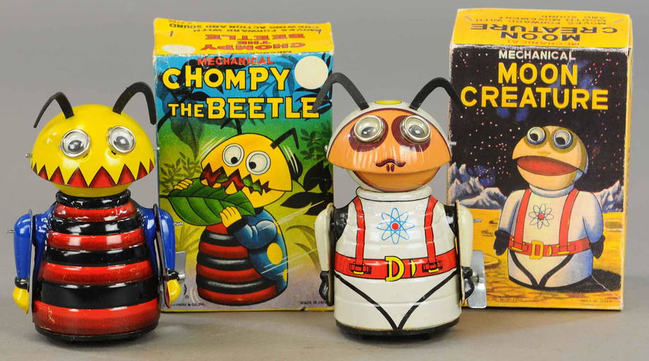 Marx Japan Moon Creature & Chompy Beetle