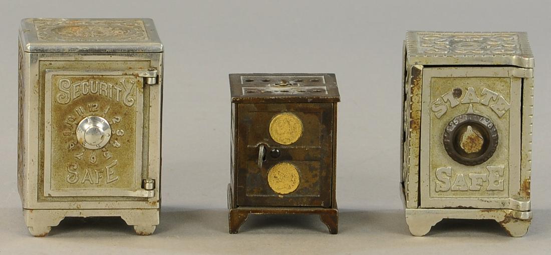 Three Safe Still Banks