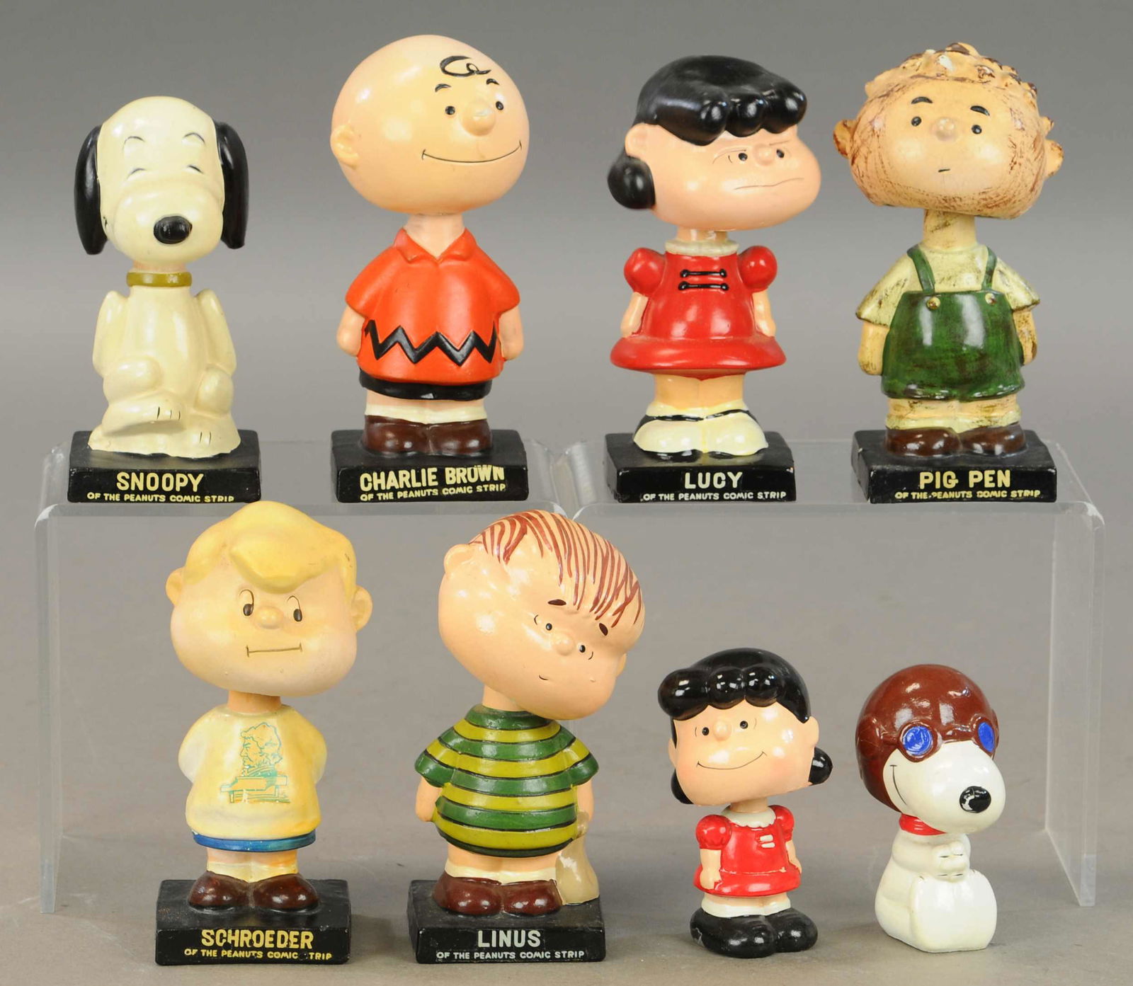 Set Of Peanuts Bobbleheads