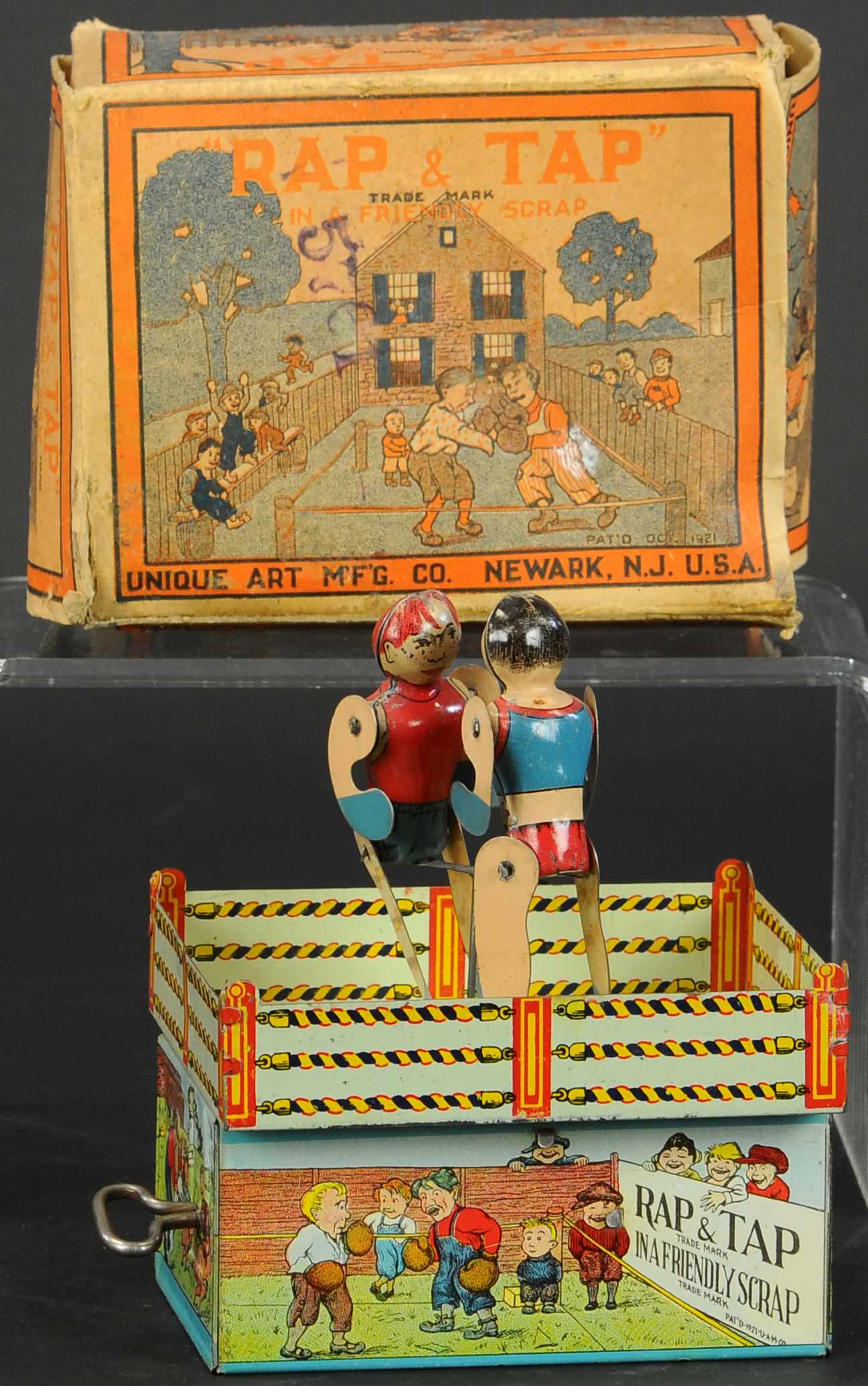 Boxed Unique Art Rap & Tap