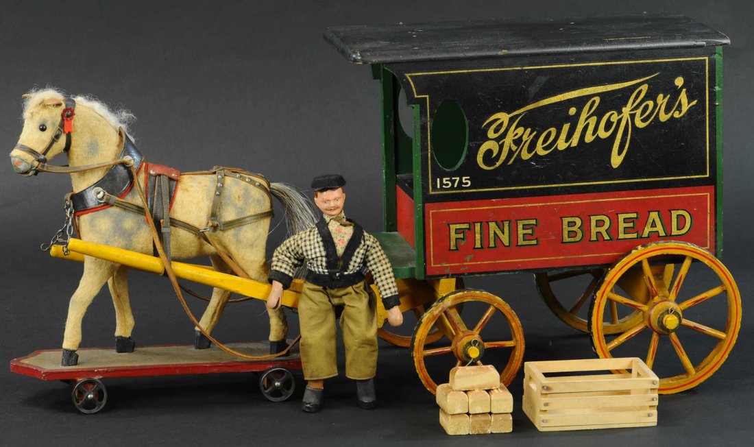 Schoenhut Freihofer's Fine Bread Wagon