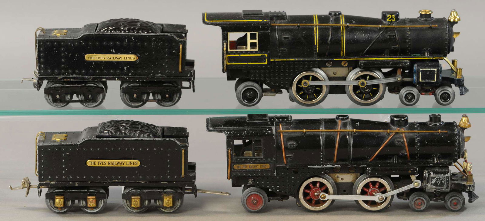 Two Ives 1122 Locomotives