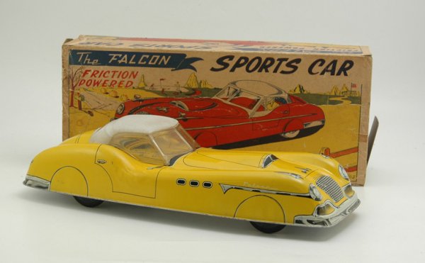 BOXED MARX "FALCON" SPORTS CAR - Nov 14, 2009 | Bertoia Auctions in NJ