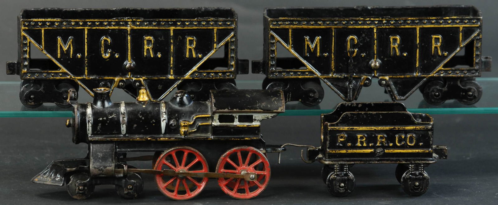 Dent Cast Iron Freight Floor Train Set