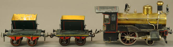 Bing Live Steam Locomotive & Early Cars