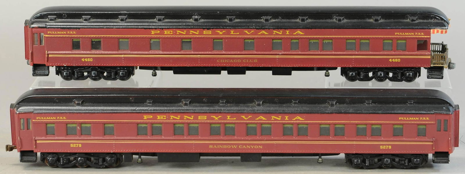 Vintage 0 Scale Model Train Coaches