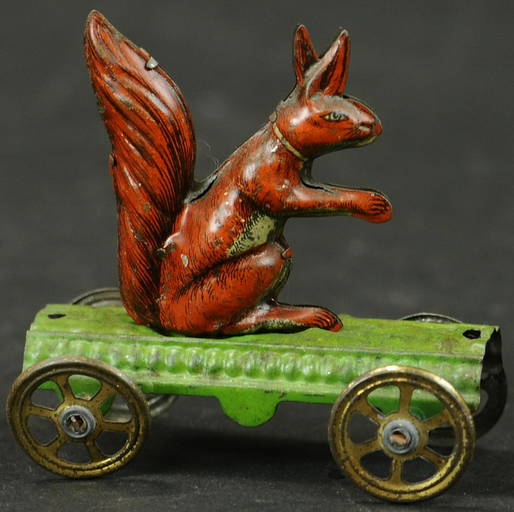 Squirrel On Platform Penny Toy