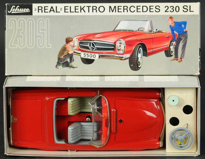 Boxed Schuco #5500 Electro Mercedes 230 Sl