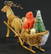 LOOFAH SANTA SLEIGH W/ CANDY CONTAINER REINDEER (#1009) on Nov 19, 2021 ...