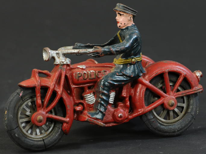 GLOBE POLICE MOTORCYCLE W/SIDECAR - Nov 19, 2021 | Bertoia Auctions in NJ