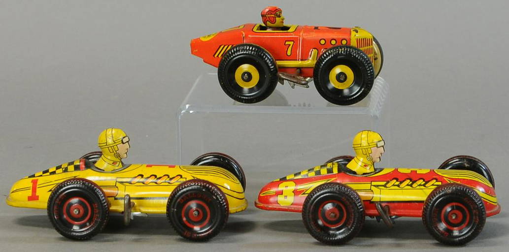 MARX SPEED RACERS #1 & #3 & #7 - Feb 10, 2022 | Bertoia Auctions in NJ