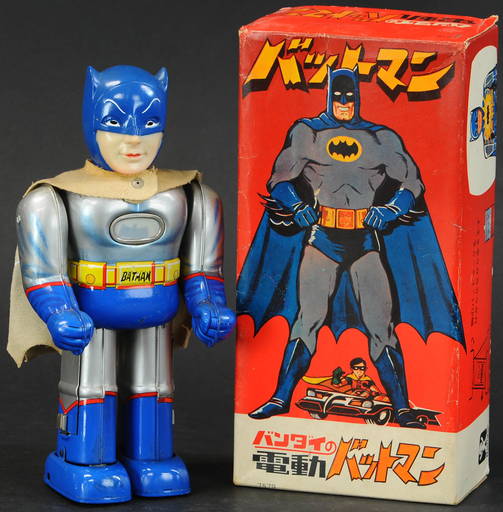 389. Boxed Bandai Walking Batman | Battery Operated,