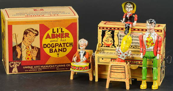 Boxed Unique Art Lil Abner Dogpatch Band