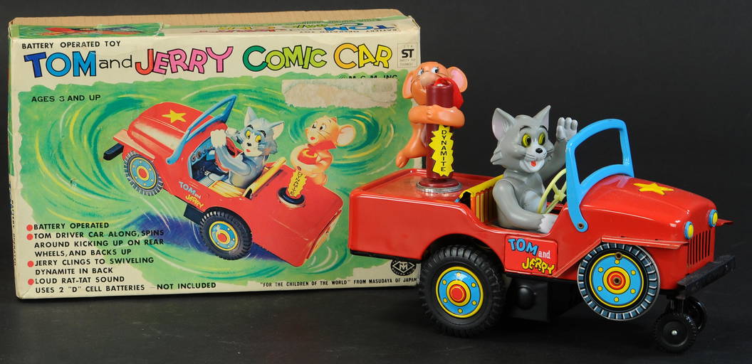 209. Boxed Japanese Tom & Jerry Comic Car | Modern