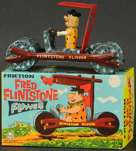 235. BOXED MARX FRED FLINTSTONE FLIVVER | Friction - Mar 11, 2022 ...