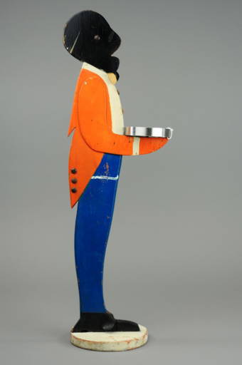 Black Butler Ashtray Stand