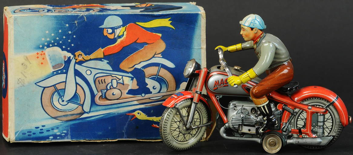 Boxed Arnold Mac 700 Series Motorcycle