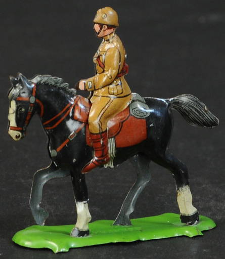 Soldier Riding Horse Penny Toy