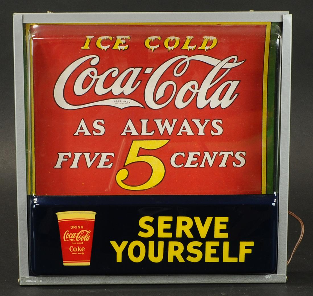 Coca Cola Light Up Sign