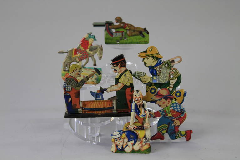 Assorted Tin Lithographed Clickers