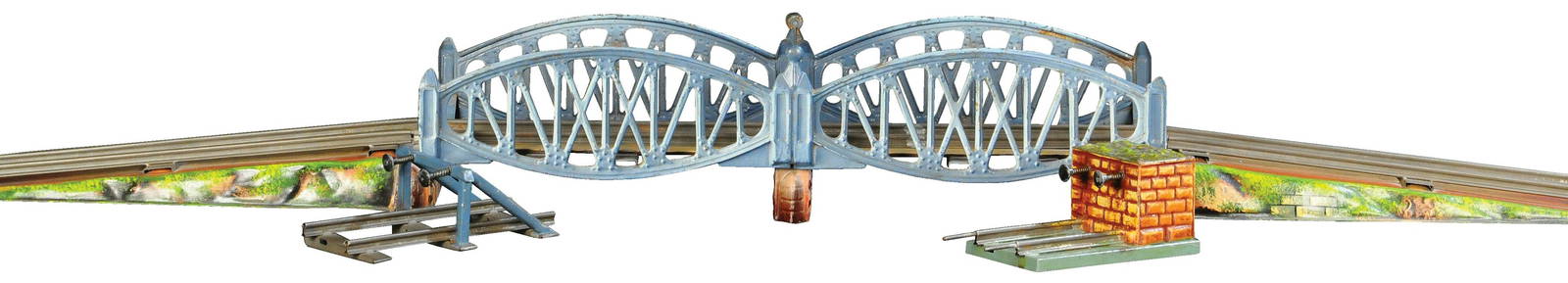 MARKLIN DOUBLE SPAN RAILROAD BRIDGE (#0147) on Sep 08, 2022 | Bertoia ...