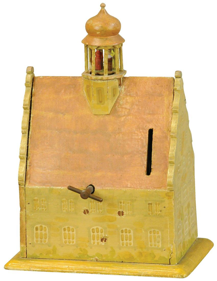 Wooden Musical Church Bank