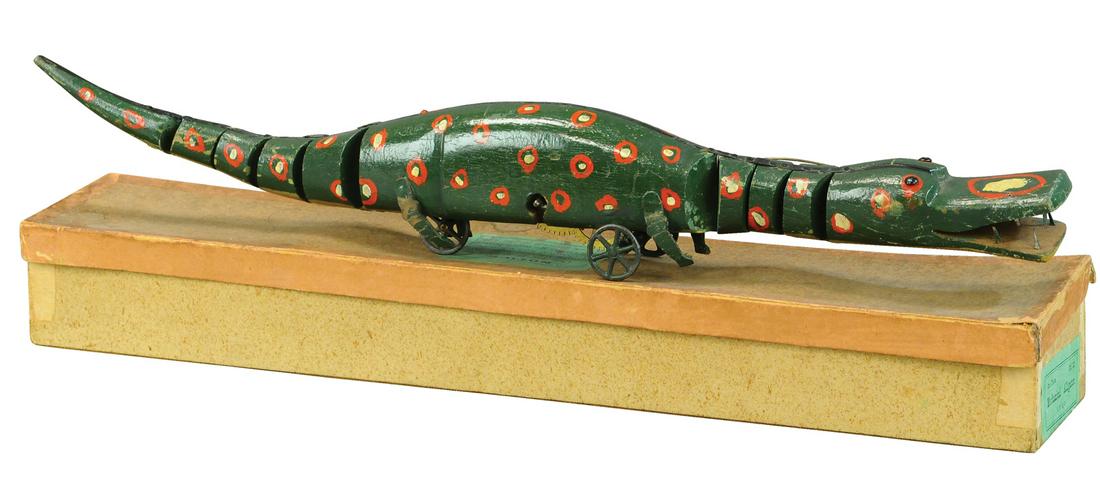 BOXED IVES CLOCKWORK ALLIGATOR (#0042) on Oct 14, 2022 | Bertoia ...