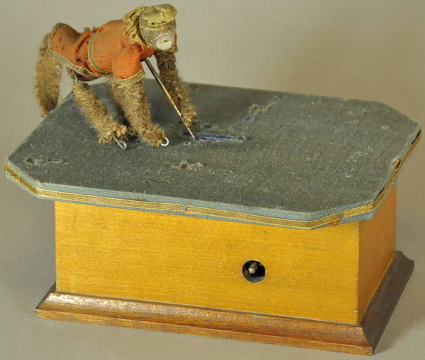 IVES CLOCKWORK MONKEY ON BASE (#0069) on Oct 14, 2022 | Bertoia ...