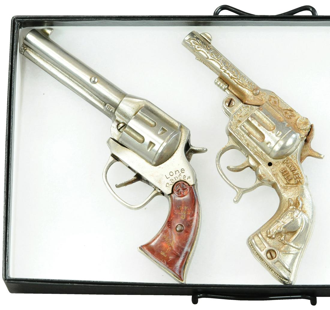 Lone Ranger & Pawnee Bill Cap Guns