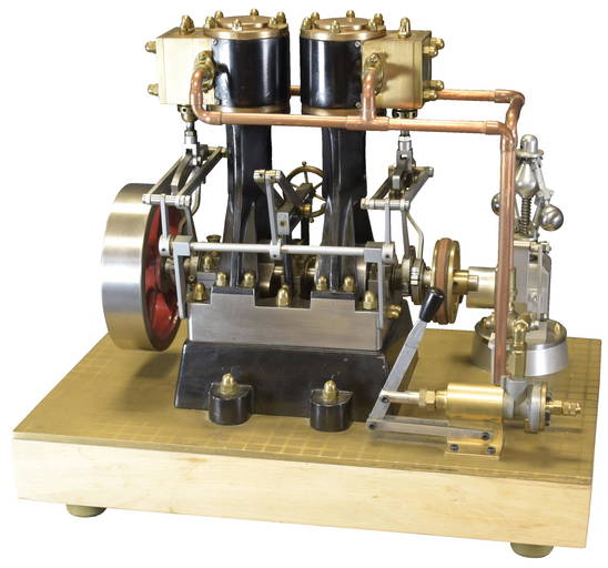 MARINE STEAM ENGINE (#0232) on Nov 17, 2022 | Bertoia Auctions in NJ