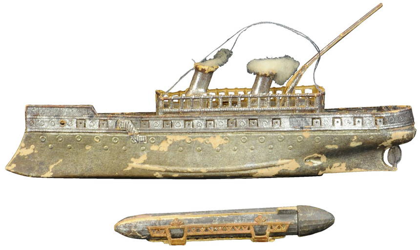 Dresden Ocean Liner & Zeppelin