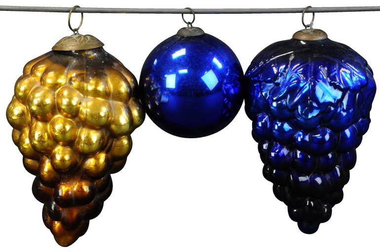 Three Large German Kugels