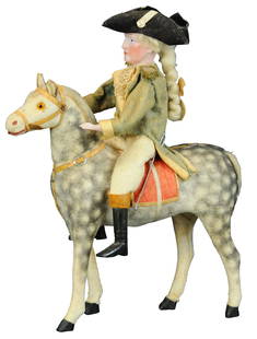 George Washington On Horse Candy Container