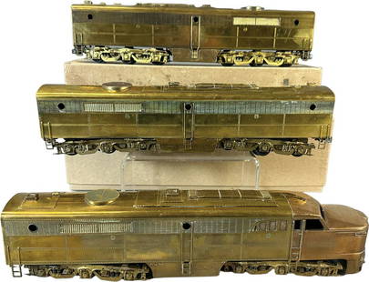 Central Locomotive Works Brass O Scale Locomotive