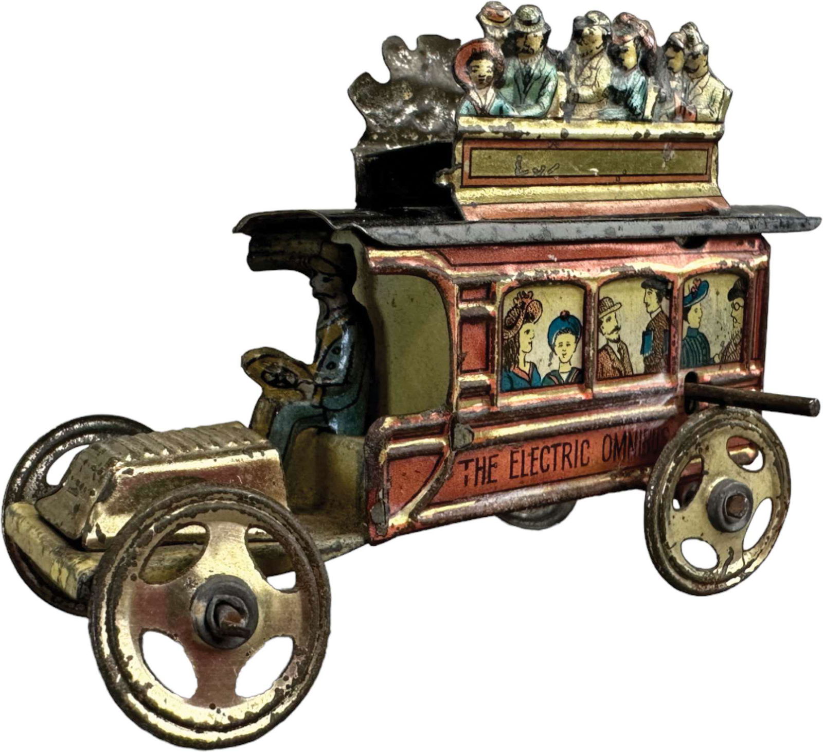 MEIER DOUBLE DECKER BUS PENNY TOY - Mar 24, 2023 | Bertoia Auctions in NJ