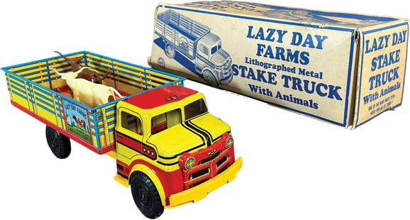 Marx Lazy Day Farm Truck