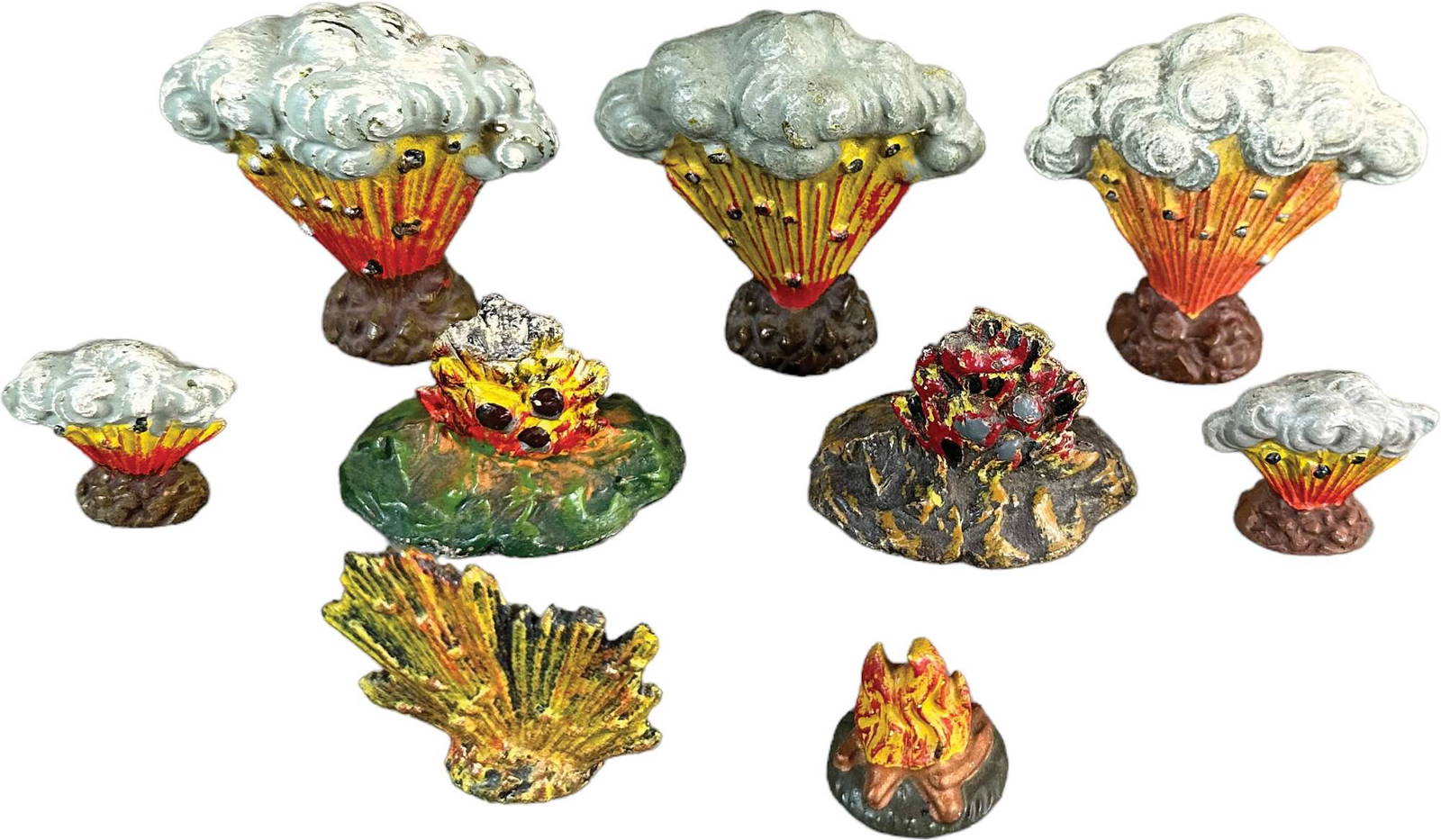 Scarce Lineol & Elastolin Shell Bursts Auction