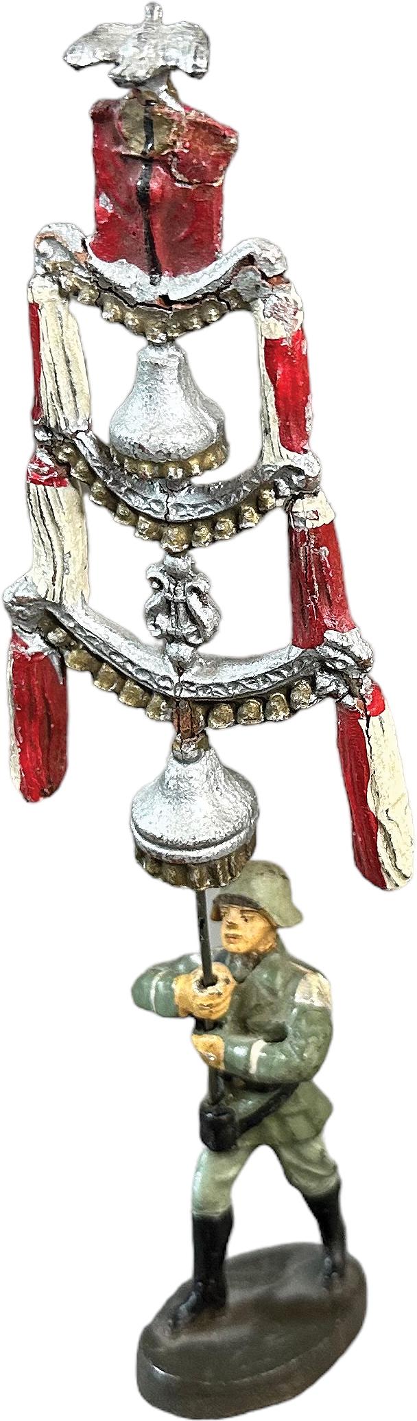 Rare Elastolin Soldier W/ Large Schellenbaum Auction