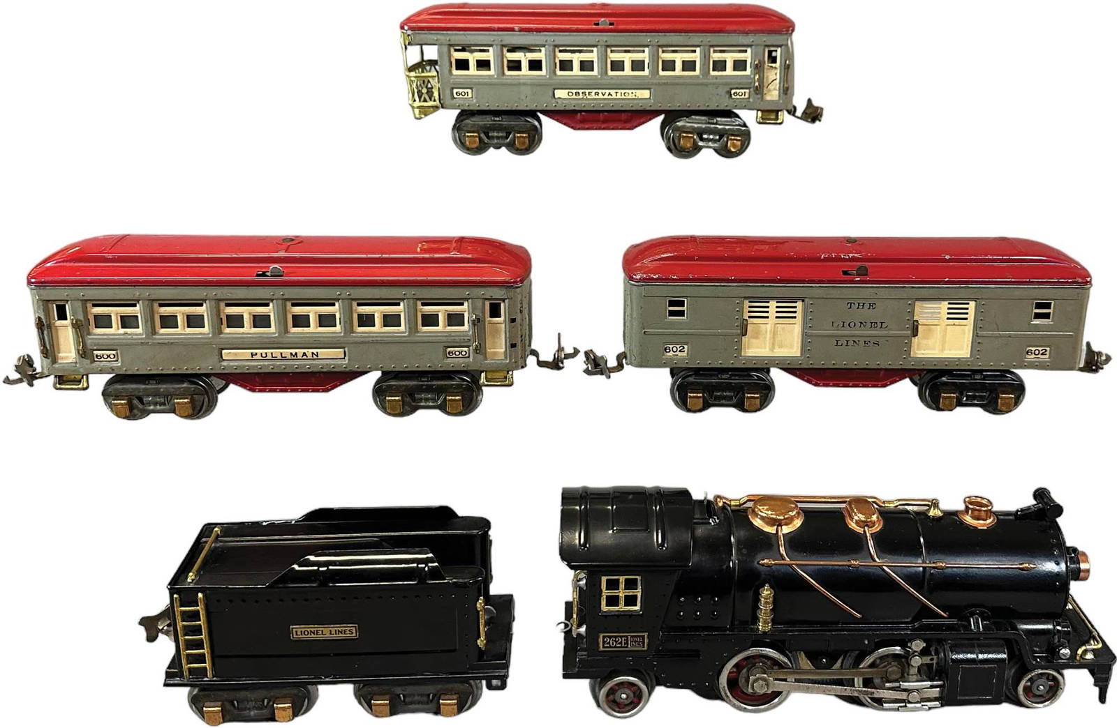Prewar Lionel 600 Series Passenger Set Auction