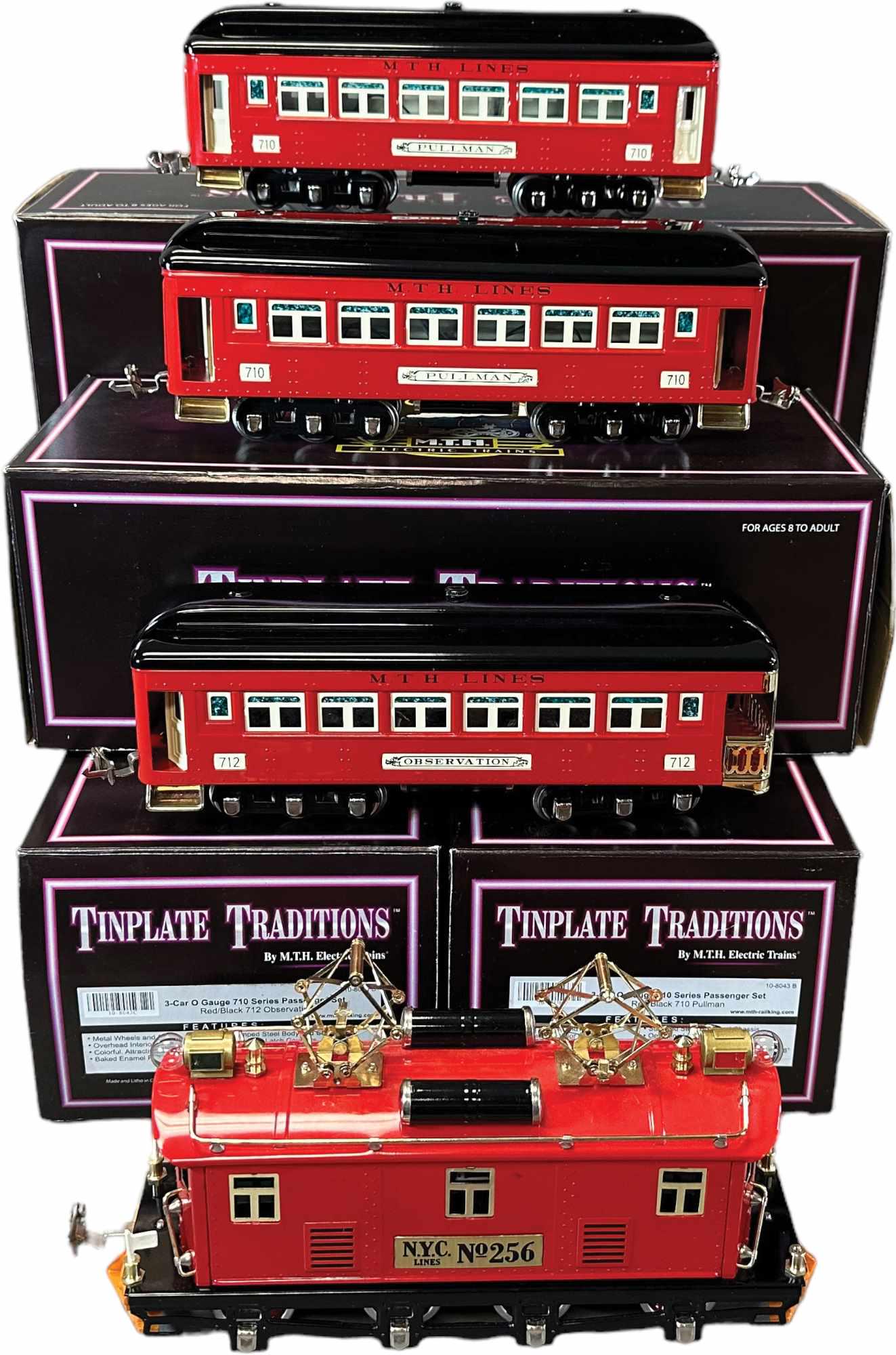 Mth Tinplate Traditions No. 256 Passenger Set