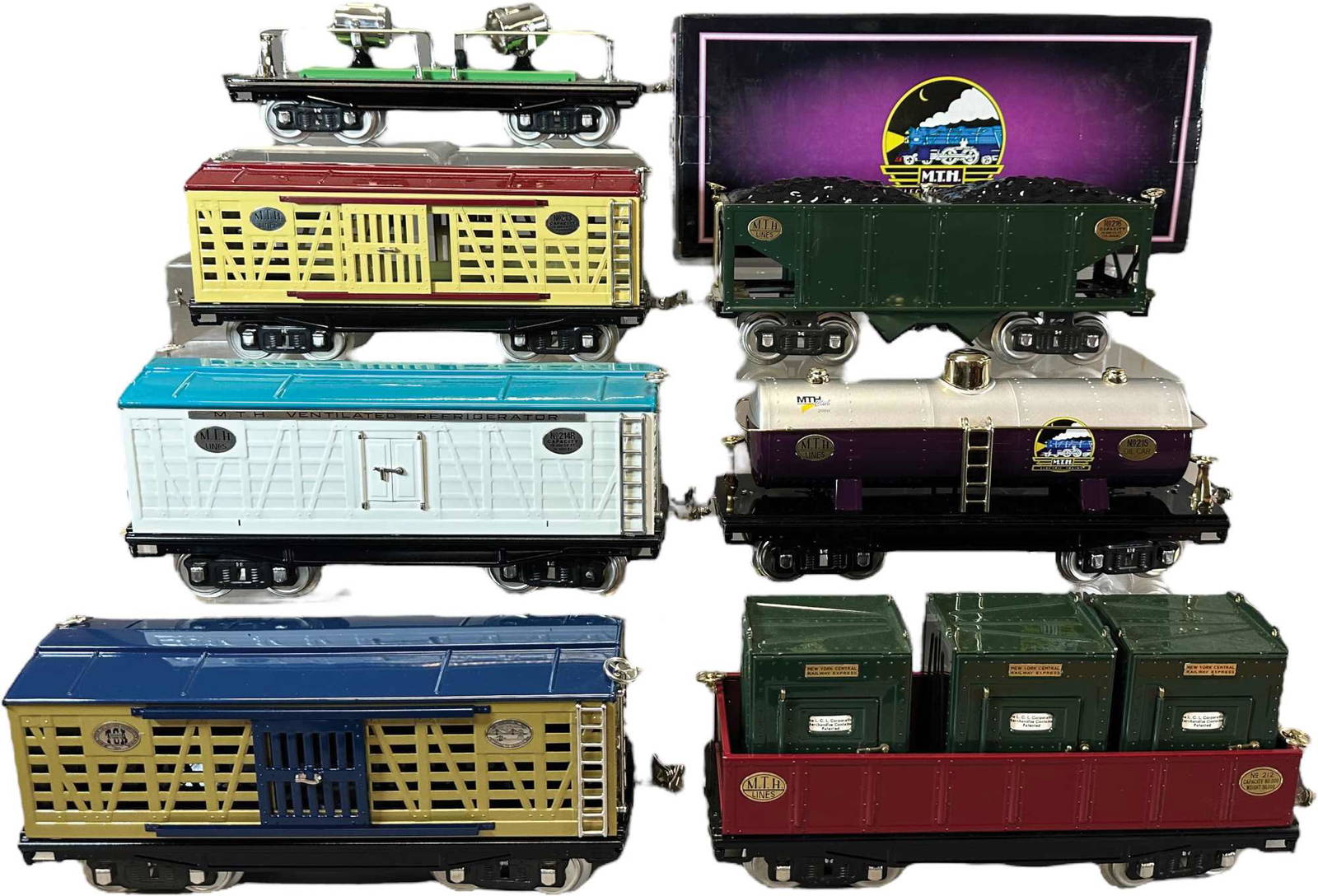 Mth Tinplate Traditions Freight Cars Auction