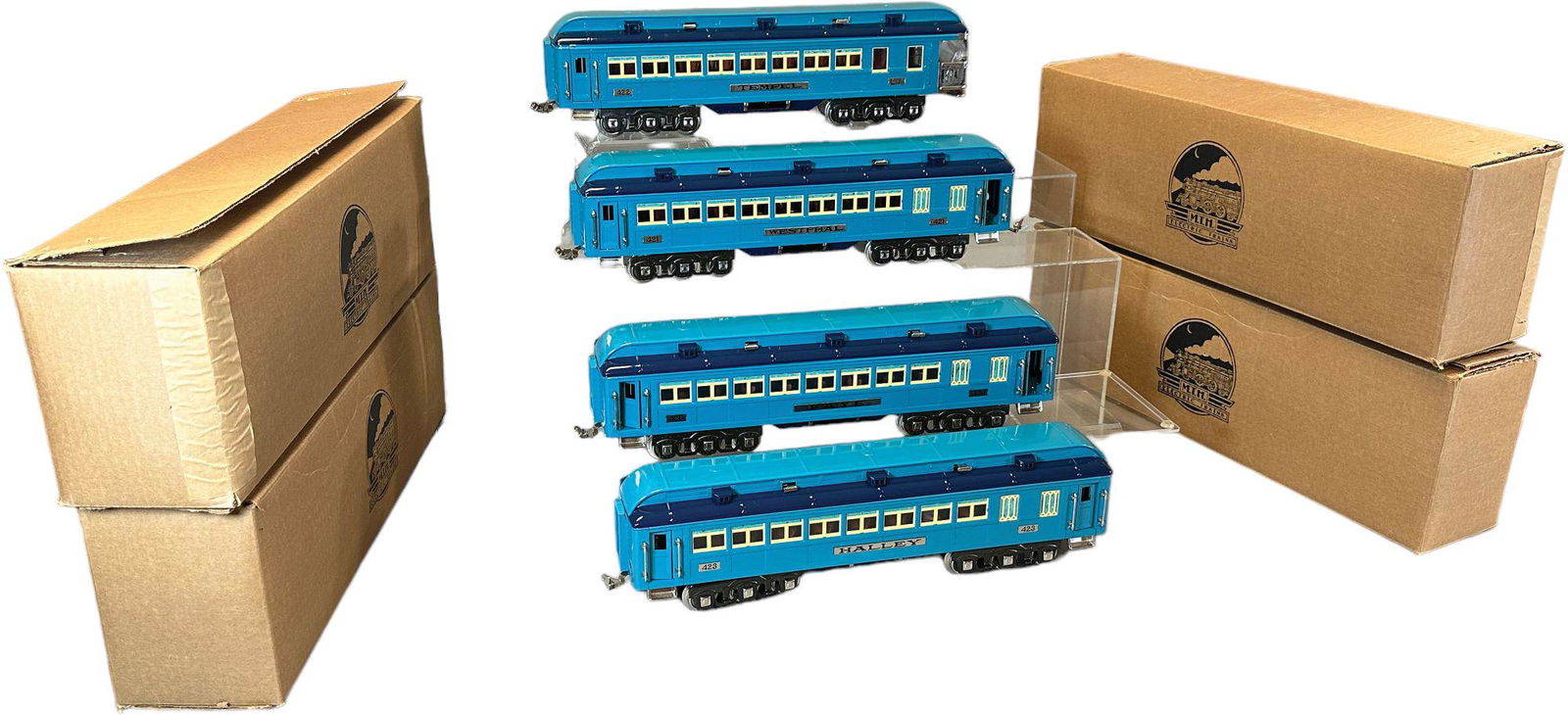 Mth Lionel Blue Comet Passenger Cars Auction