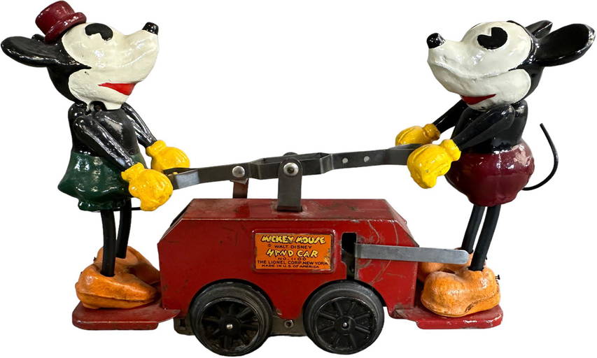 Lionel Mickey Mouse Hand Car