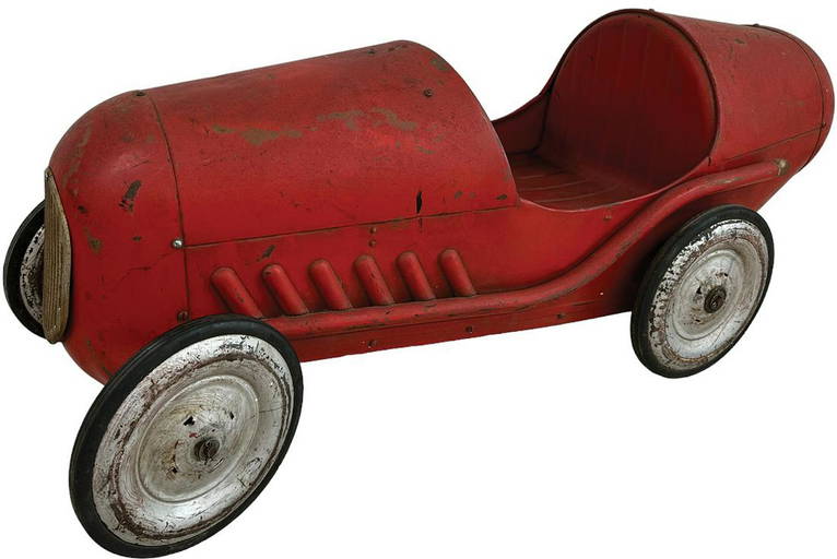Steel Soap Box Derby Race Car