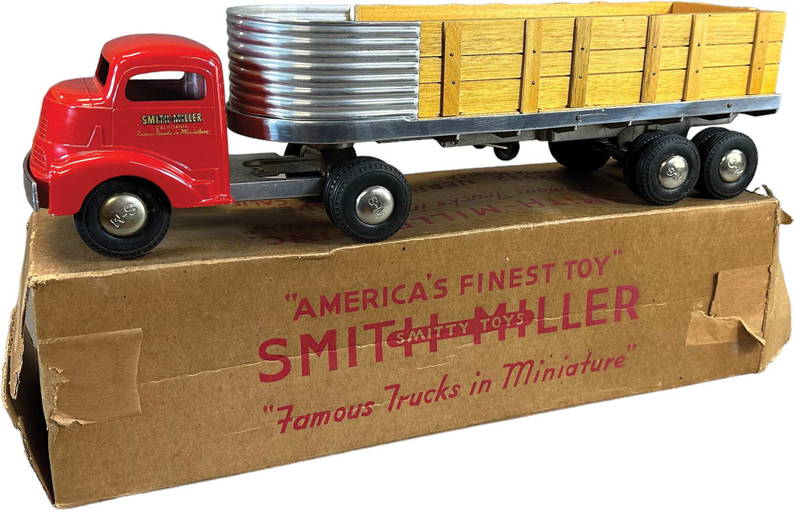 Boxed Smith Miller Freight Hauling Truck