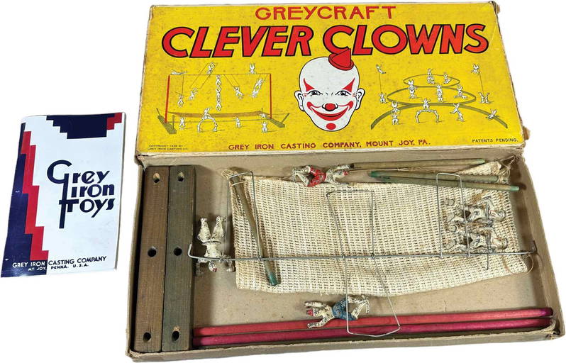 Grey Craft Clever Clowns Game